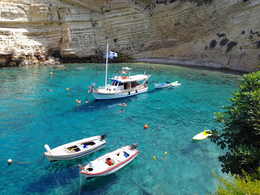 Mezapos - The impressive pirate cove of Mani